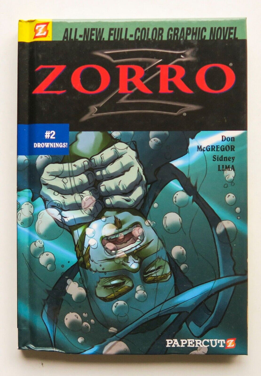 Zorro Vol. 2 Drownings Hardcover NEW Papercutz Graphic Novel Comic Boo ...