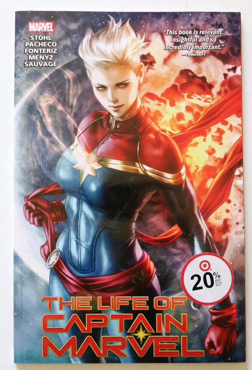 The Life of Captain Marvel Graphic Novel Comic Book - Very Good – Gem ...