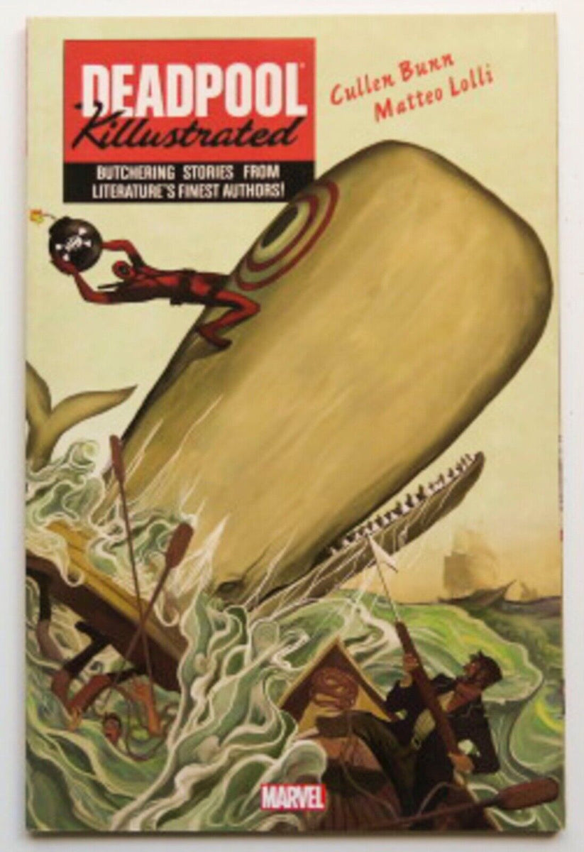Deadpool Killustrated Marvel Graphic Novel Comic Book - Very Good – Gem ...