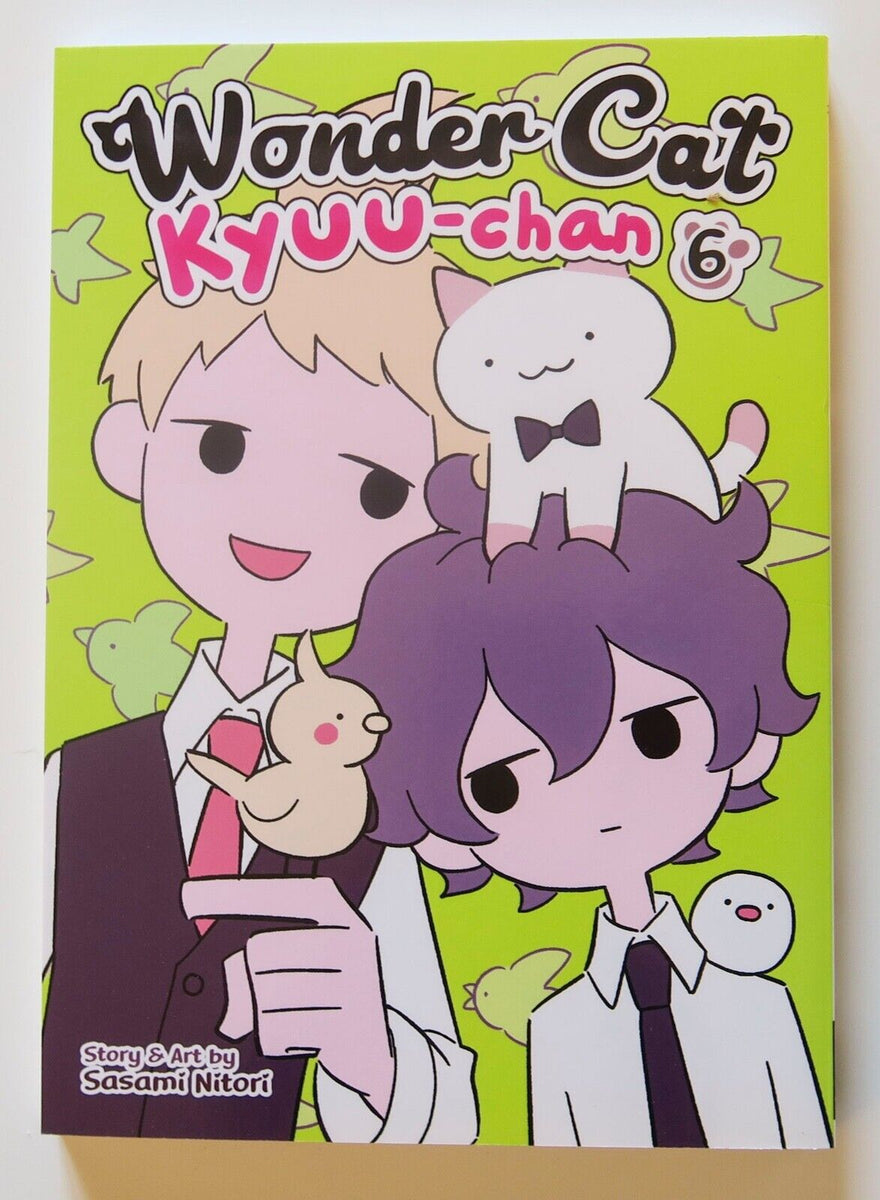 Wonder Cat Kyuu-Chan Vol. 6 Sasami Nitori NEW Seven Seas Manga Novel C ...