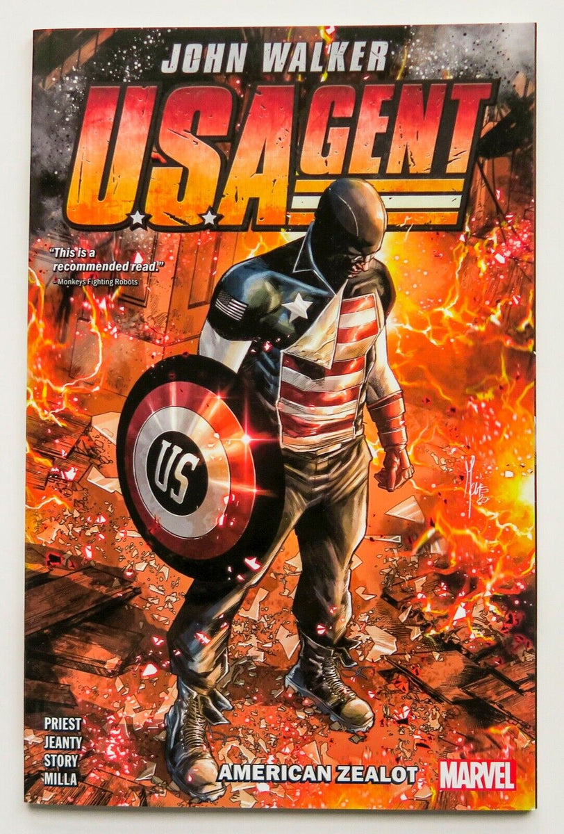 U.S. Agent American Zealot Marvel Graphic Novel Comic Book - Very Good ...